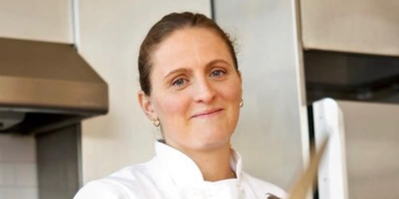 Chef April Bloomfield at The Hearth and Hound, hosted by Billy