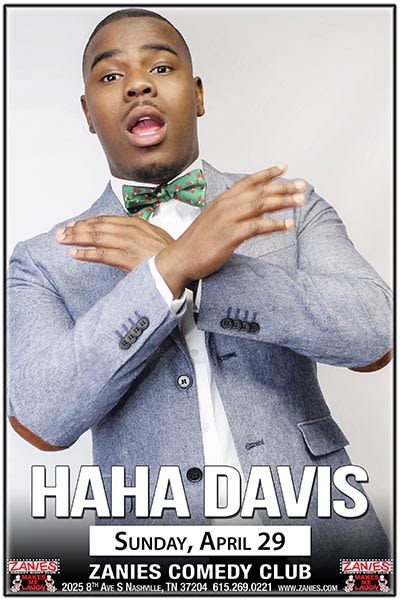 HaHa Davis in Nashville at Zanies