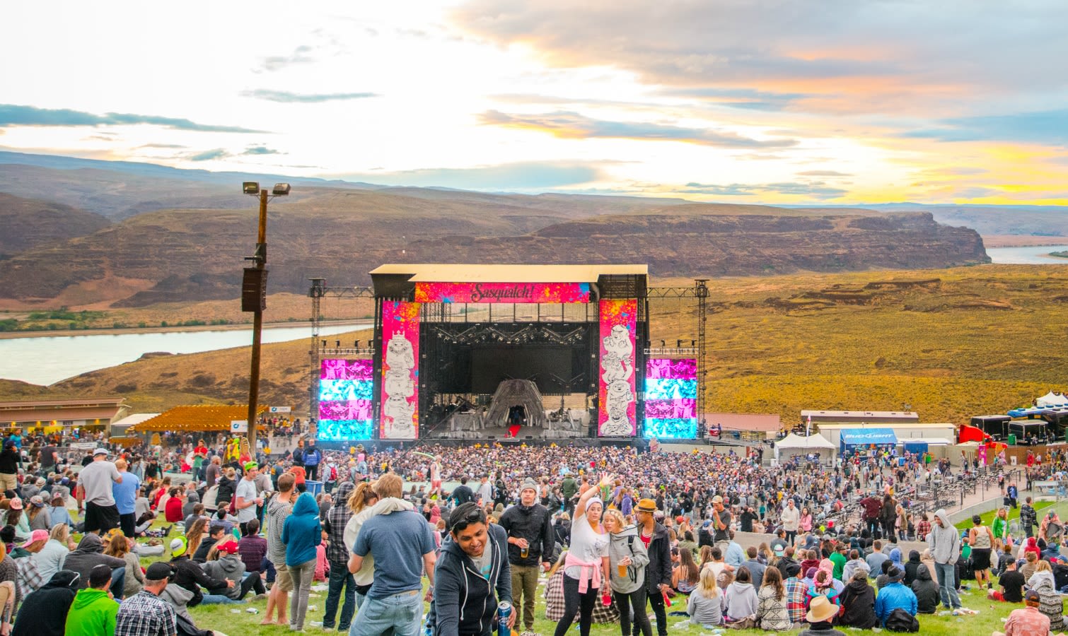 Sasquatch Music Festival ft. Modest Mouse, Bon Iver in George at