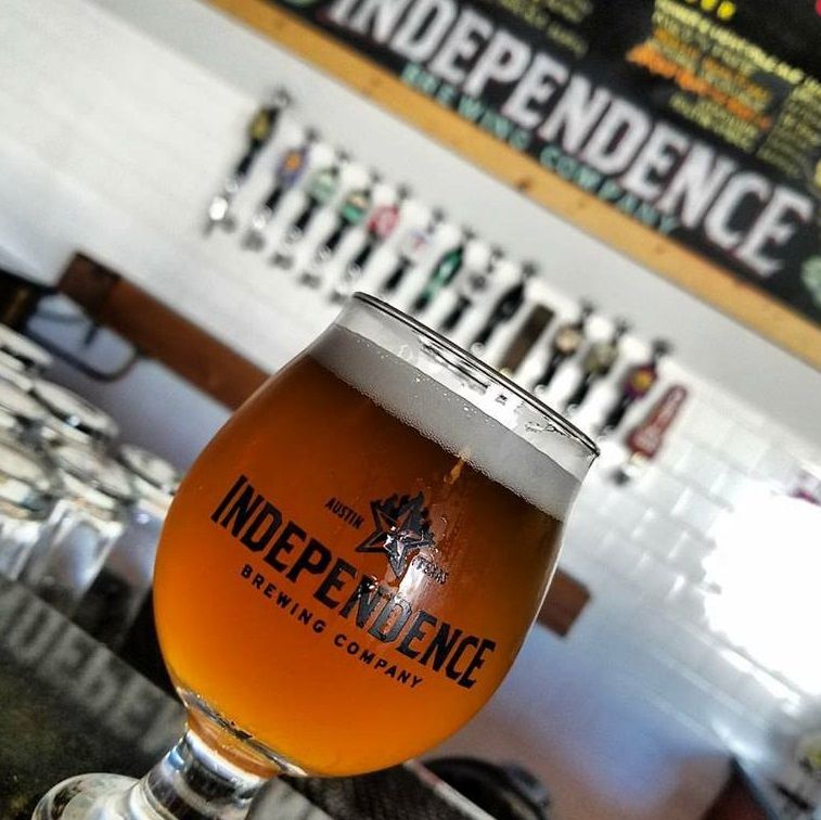 Saturday at Independence Brewing in Austin at Independence