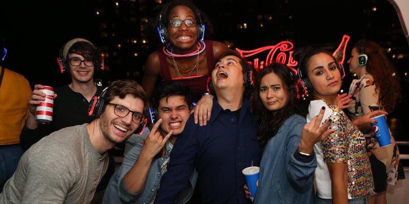 Outdoor Silent Disco Party in San Francisco at The EndUp