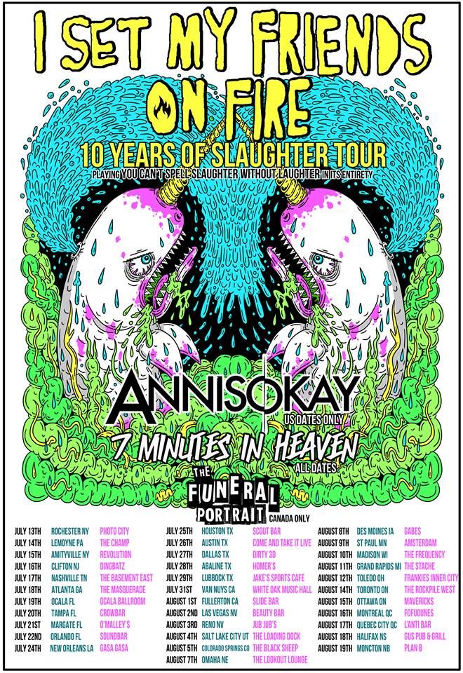 I Set My Friends On Fire in Fullerton at Slidebar Cafe