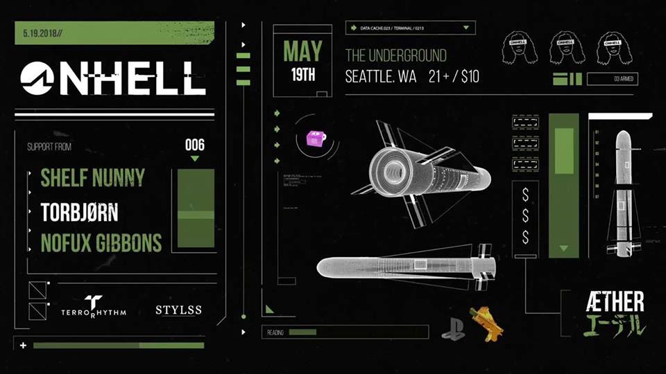 Onhell, Torbjørn, Shelf Nunny and More in Seattle at The