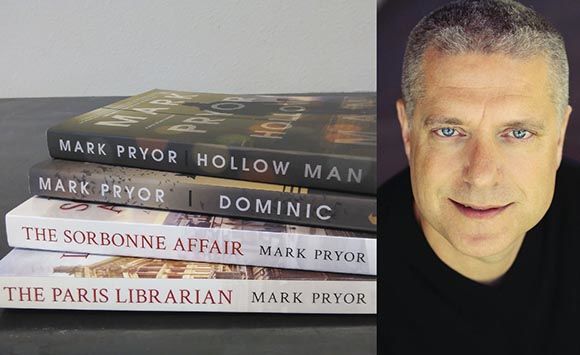 Author Mark Pryor in Austin at Austin Public Library Milwood