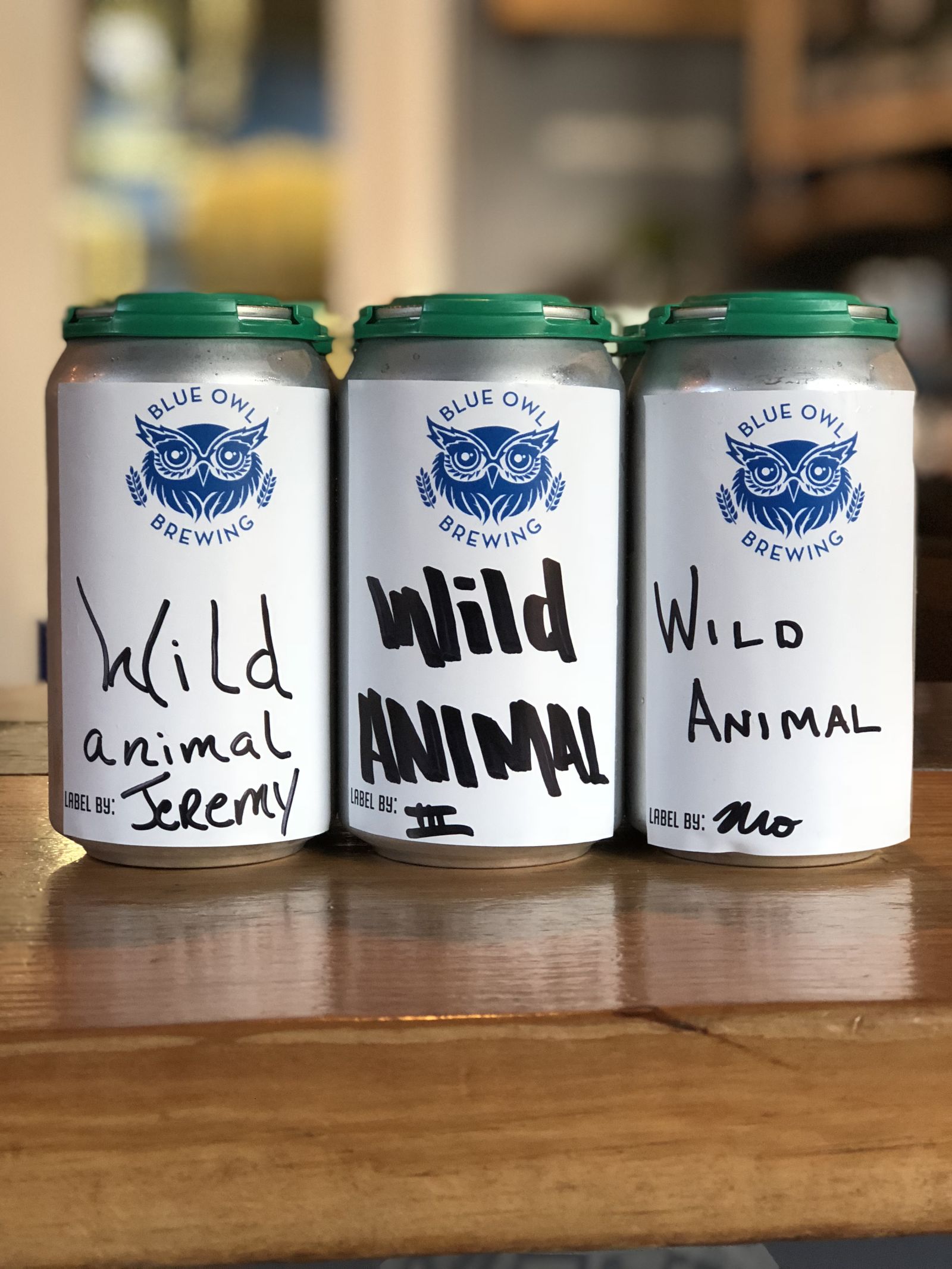 Beer Release: Wild Animal Blend #2 (Cans & Draft) in Austin at Blue