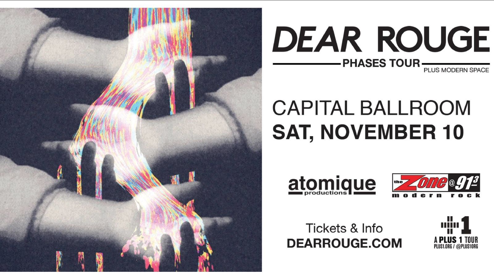Dear Rouge: Phases Tour • Capital Ballroom • (Victoria, BC) in