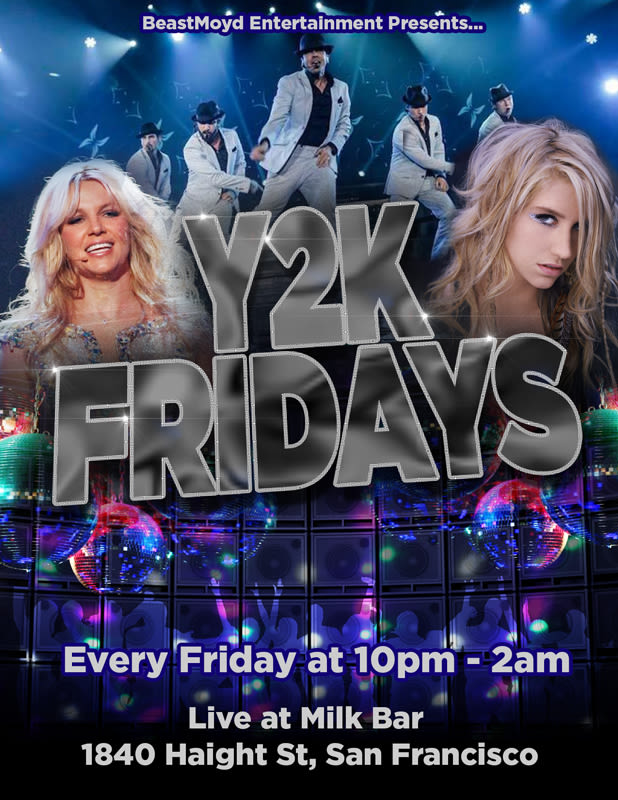 Y2 K Fridays (2000 S Pop And Rnb Hits) in San Francisco at
