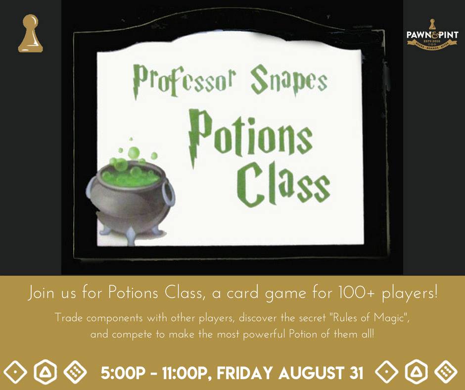 Professor Snape's Potions Class in Kansas City at Pawn and Pint