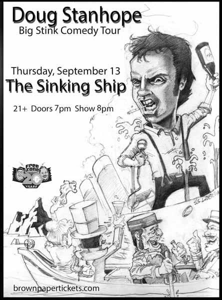 Doug Stanhope's Big Stink Comedy Tour, 2012 in Indianapolis at