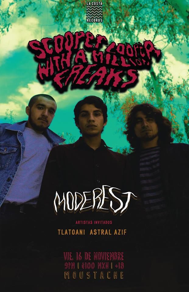 Moderest: ¨Scooper Looper With a Million Freaks Album Release