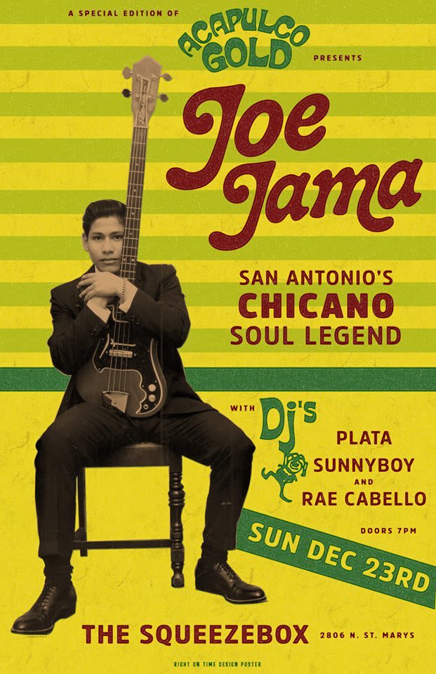 Joe Jama w/ DJ's Plata, Sunnyboy, and Rae Cabello in San Antonio at