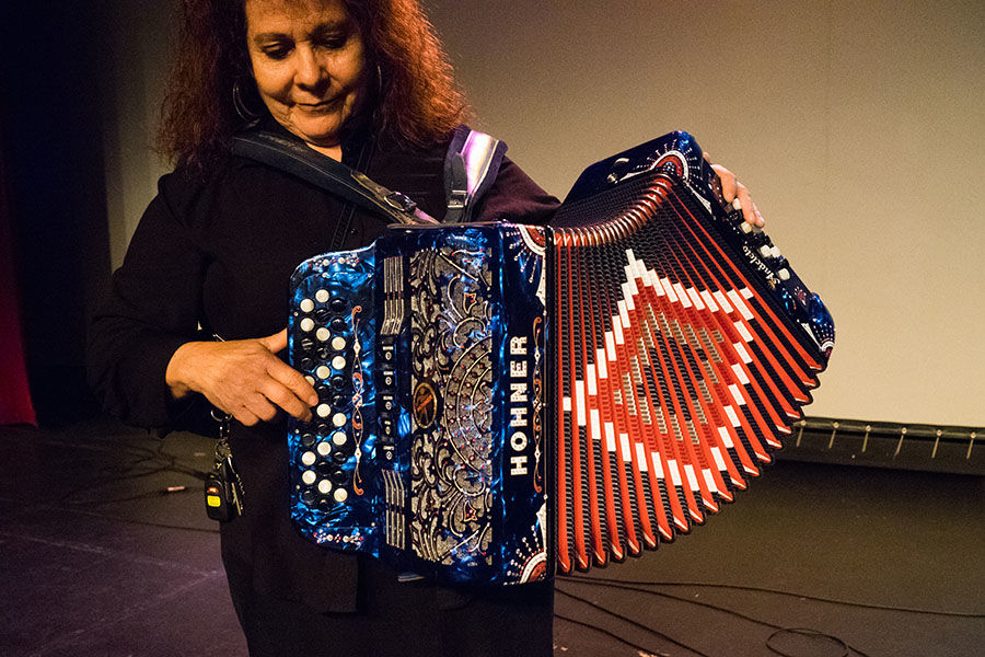 Eva Ybarra: La Reina del Acordeon in San Antonio at La Botanica