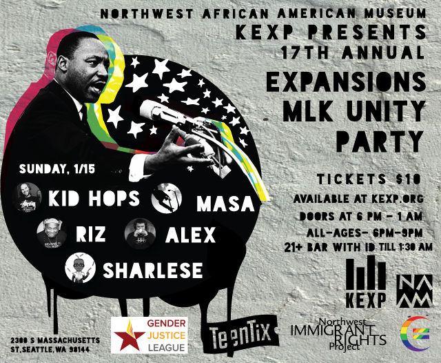 17th Annual Expansions MLK Unity Party in Seattle at Northwest
