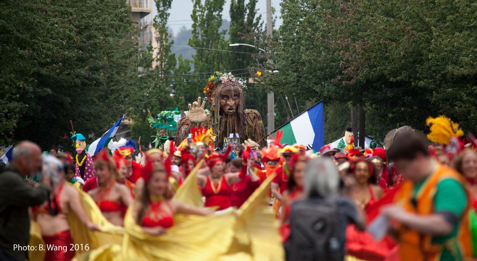 Fremont Solstice Parade in Seattle at Fremont Solstice Fair