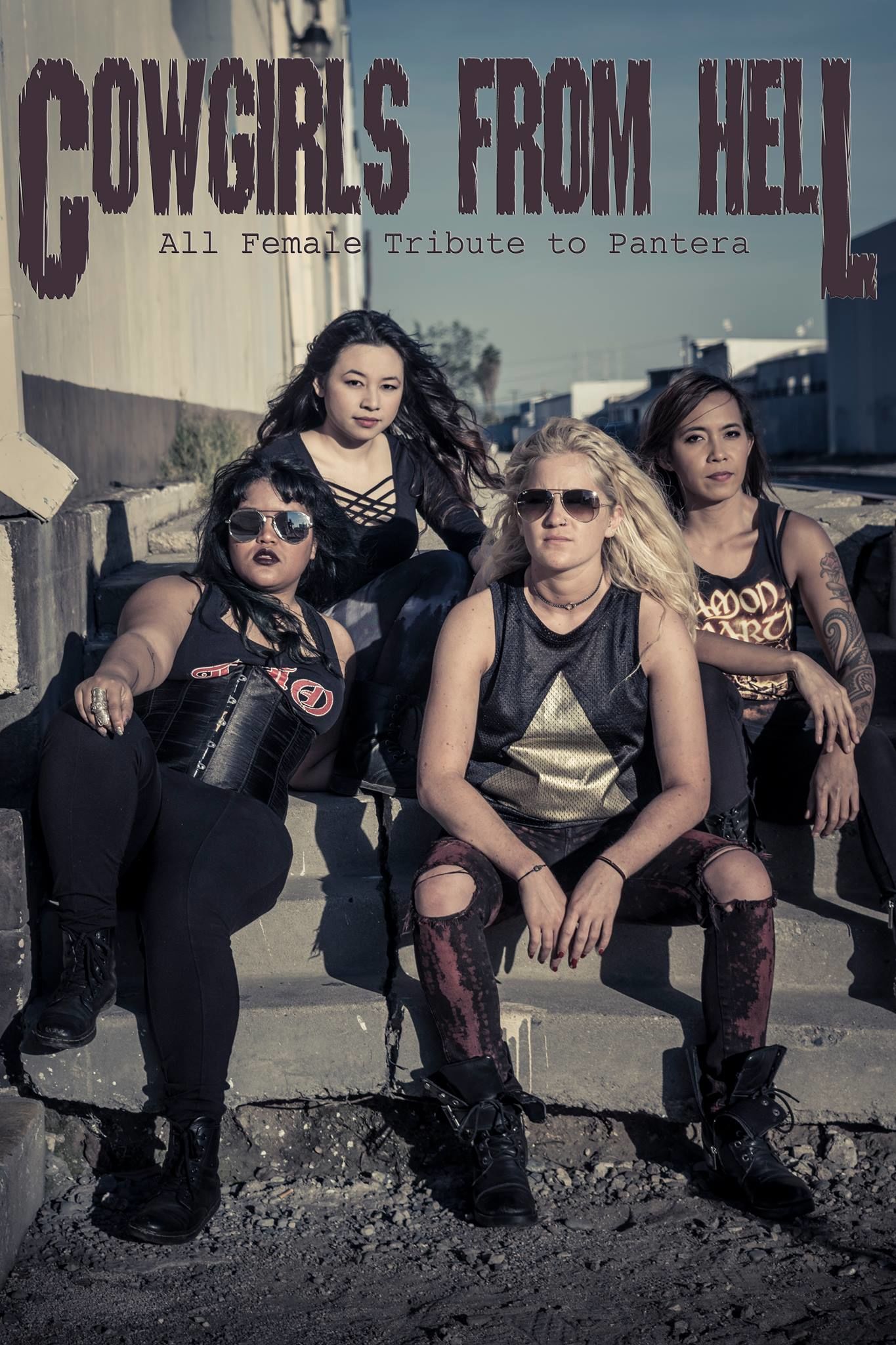 Cowgirls From Hell - All Female Pantera Tribute in San Antonio at