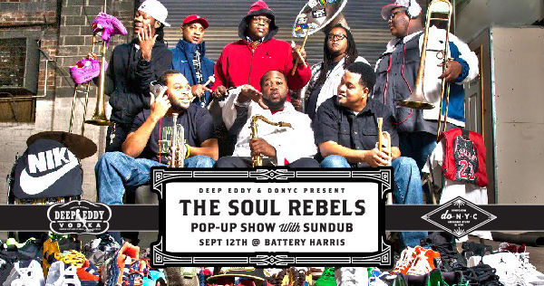 The Soul Rebels in Brooklyn at Battery Harris