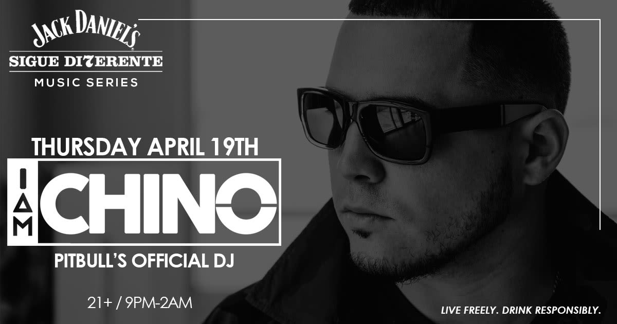 Pitbull's Official DJ & Grammy Award Winner DJ CHINO in Chicago at