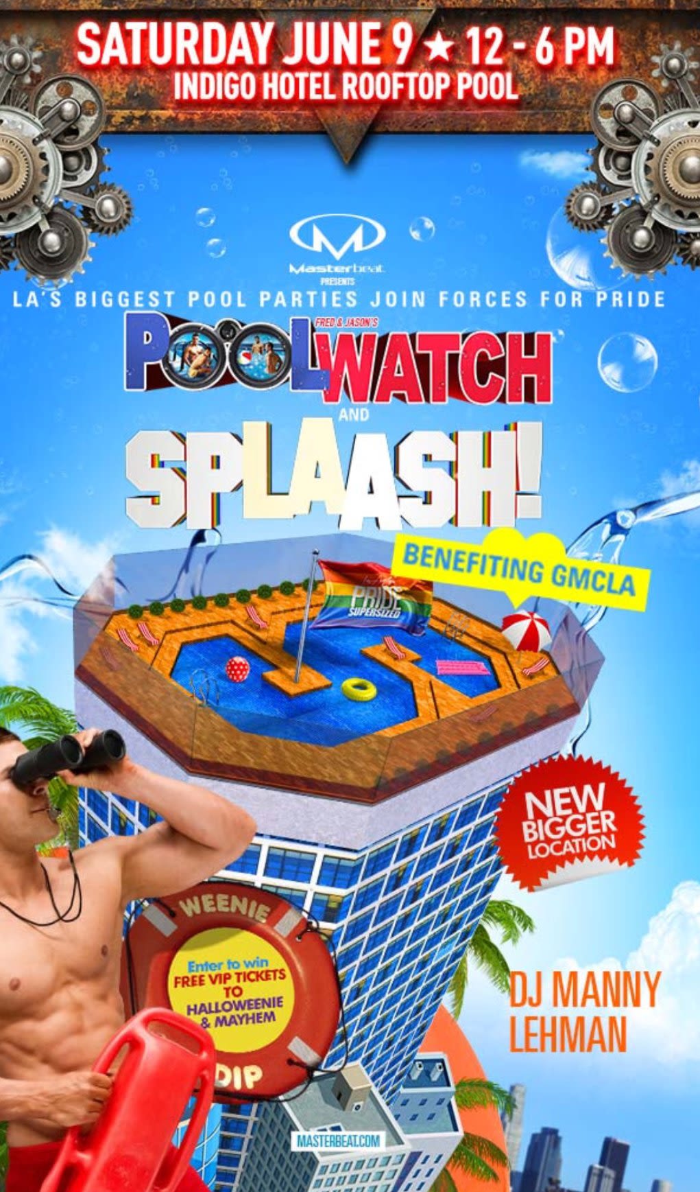 PoolWatch & SpLAash 2018: Los Angeles Pride Pool Party in Los