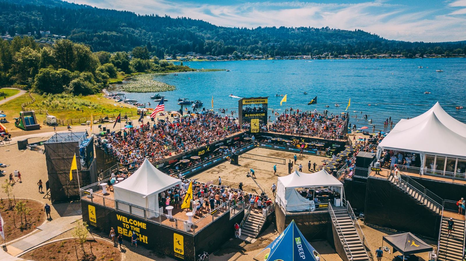 2018 AVP Seattle Open in Issaquah at Lake Sammamish State Park