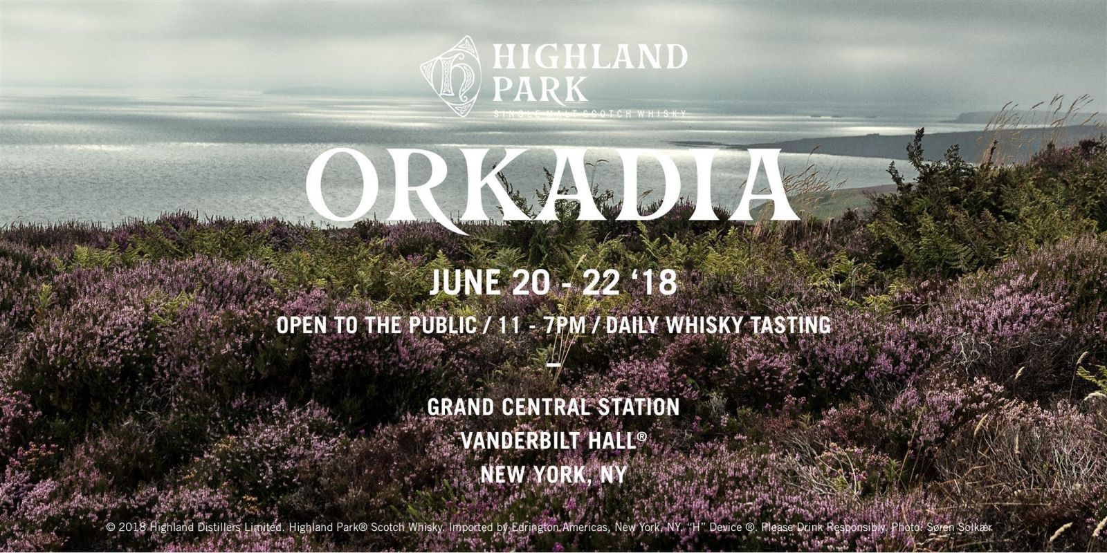 Orkadia Daily Whisky Tasting in NYC at Grand Central Terminal: